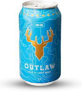 Outlaw Beer • Mile Hi Lite Beer